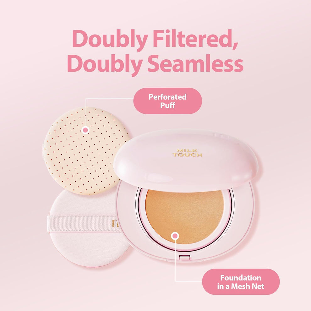 MilkTouch All-Day Skin Fit Milky Glow Cushion - 20 Shades